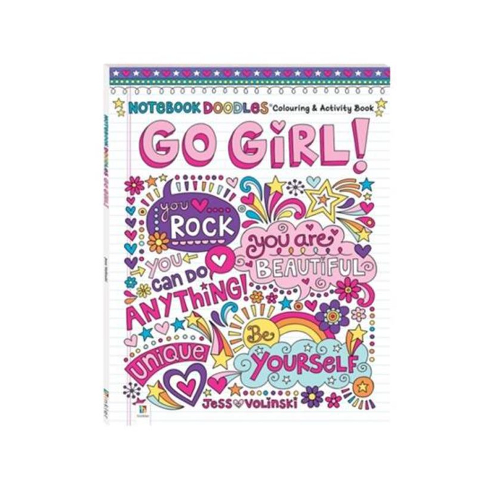 Notebook Doodle Go Girl – Dance Gifts